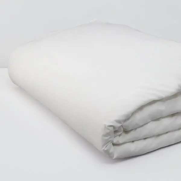 MATOUK Ansonia Percale Duvet Cover, Full/queen - White