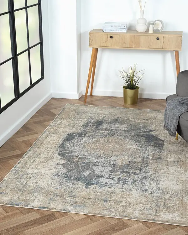 LR HOME Cherry Chesh82318 Area Rug, 7'9 X 9'9
