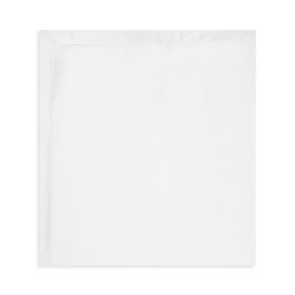 YVES DELORME Triomphe Cotton Duvet Cover, Twin - Blanc