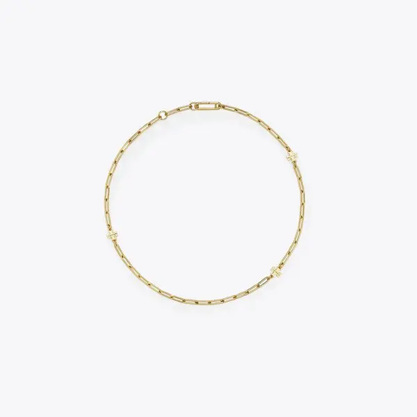 Tory Burch Icon Chain Necklace - Tory Gold