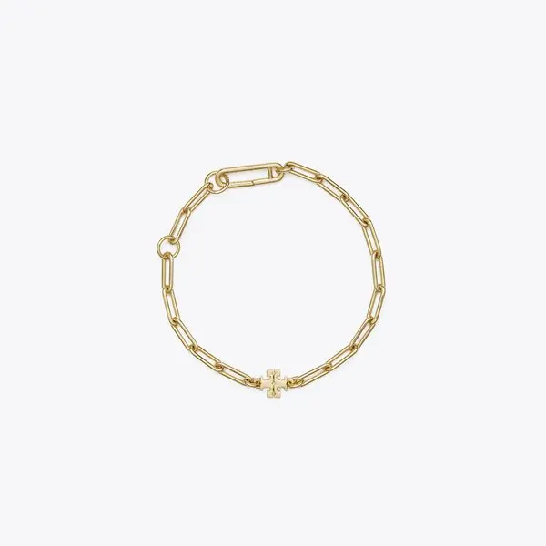 Tory Burch Icon Chain Bracelet - Tory Gold
