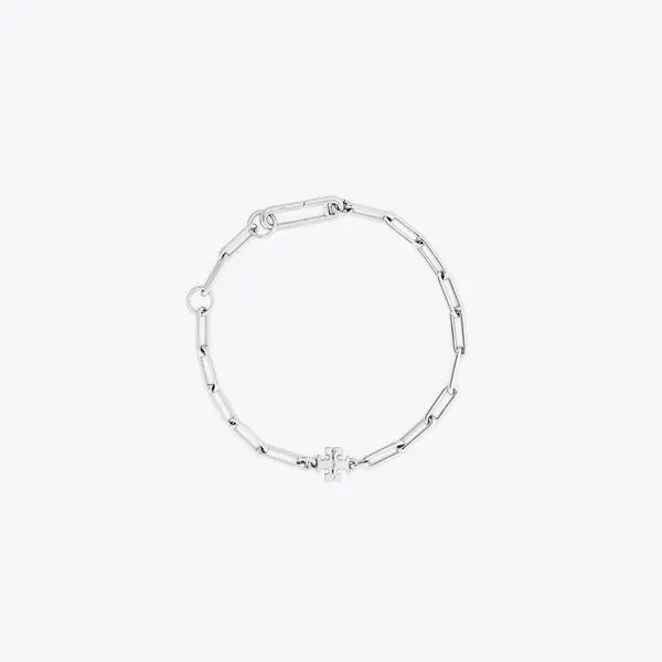 Tory Burch Icon Chain Bracelet - Tory Silver