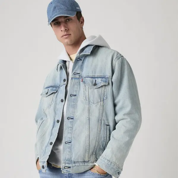 LEVI'S Relaxed Fit Trucker Jacket - Huron Waves