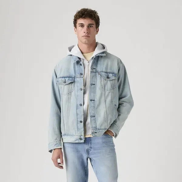 LEVI'S Relaxed Fit Trucker Jacket - Huron Waves