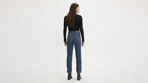 LEVI'S 724 High-rise Slim Straight Cropped Jeans - For Sure