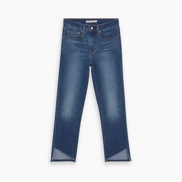 LEVI'S 724 High-rise Slim Straight Cropped Jeans - For Sure