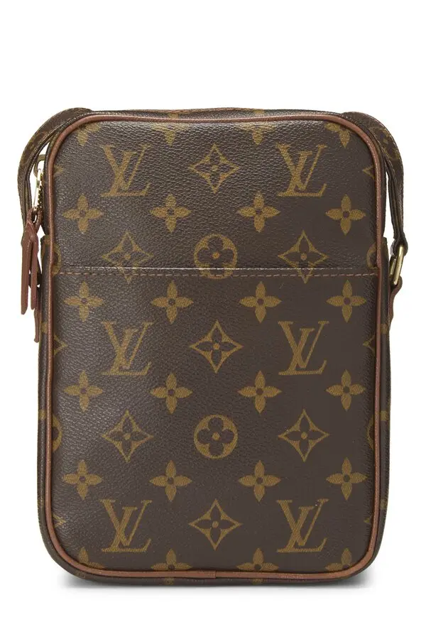 LOUIS VUITTON Comme Des Garçons X Monogram Canvas Marceau Petit - Brown