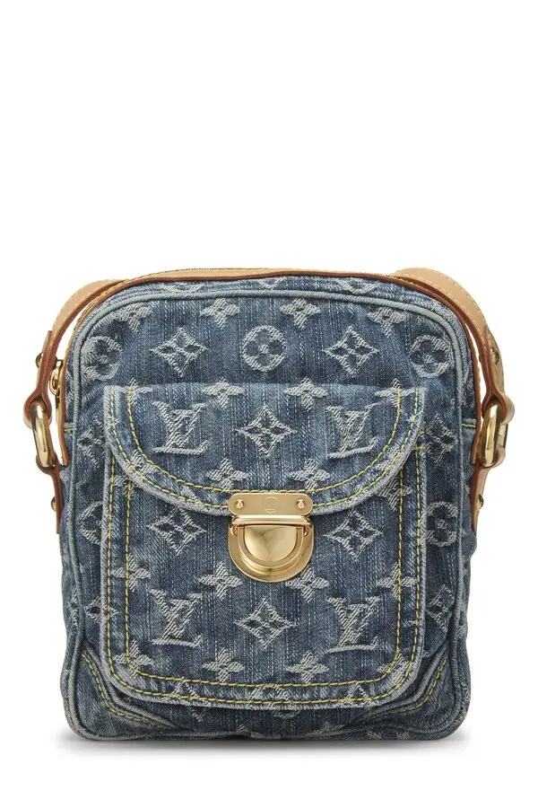 LOUIS VUITTON Monogram Denim Camera Bag