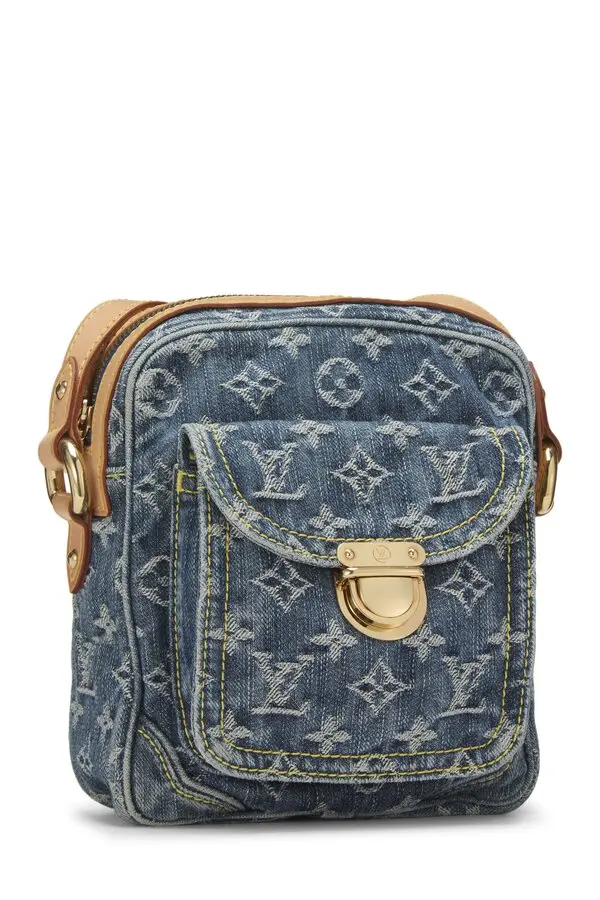 LOUIS VUITTON Monogram Denim Camera Bag