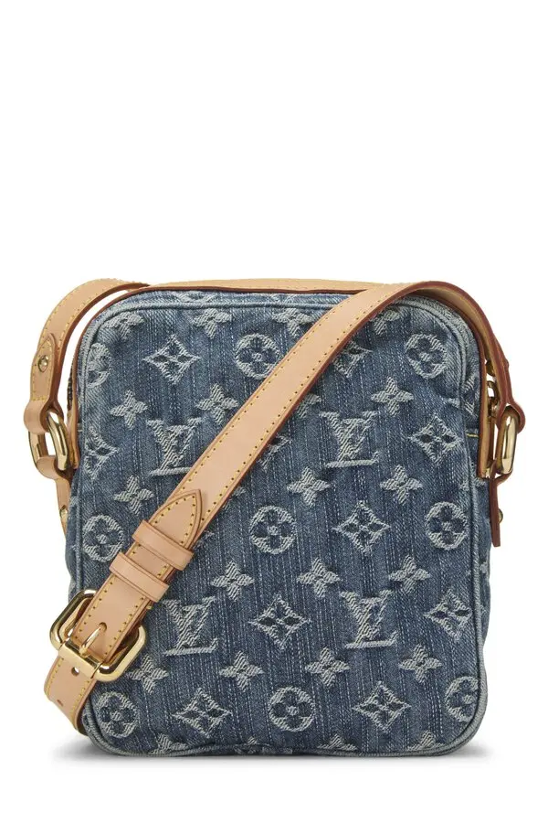 LOUIS VUITTON Monogram Denim Camera Bag