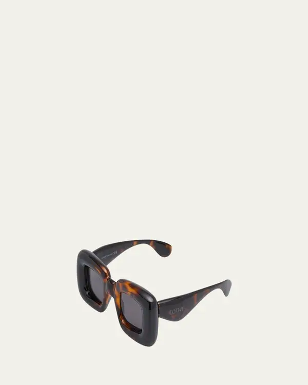 Loewe Fashion Show Inflated Square Sunglasses
