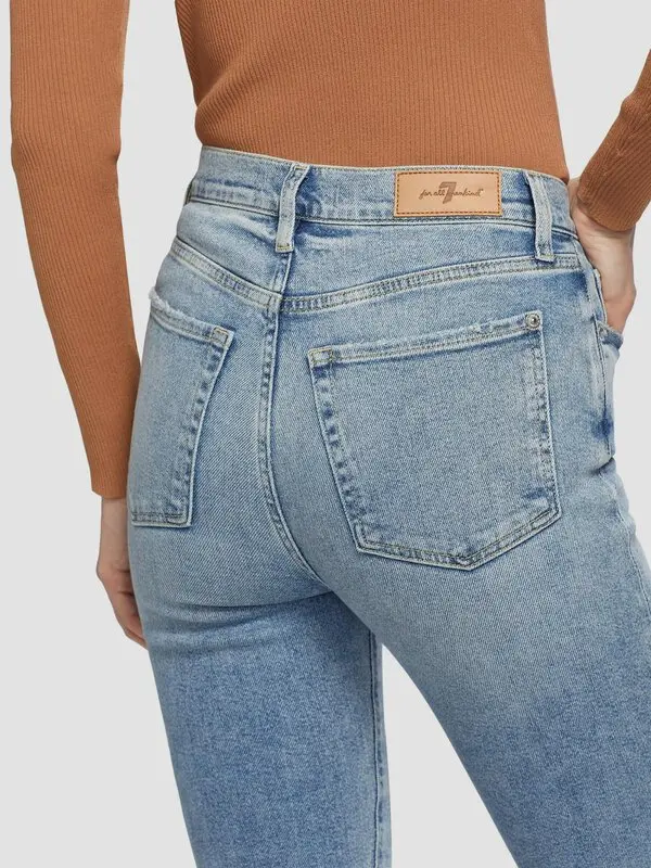 7 For All Mankind Josefina Slim Crop Jeans