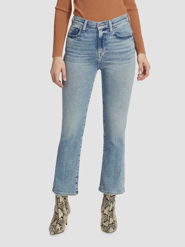 7 For All Mankind Josefina Slim Crop Jeans