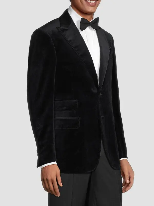 SAKS FIFTH AVENUE Collection Classic Velvet Jacket