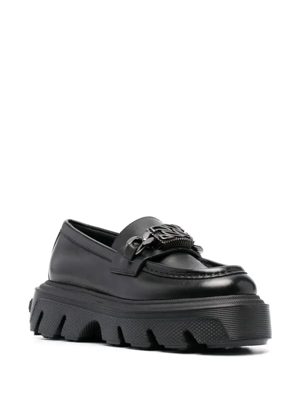 Casadei Leather Loafers
