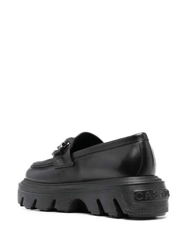 Casadei Leather Loafers
