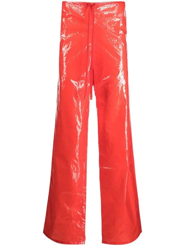 ROBYN LYNCH Polished Wide-leg Trousers