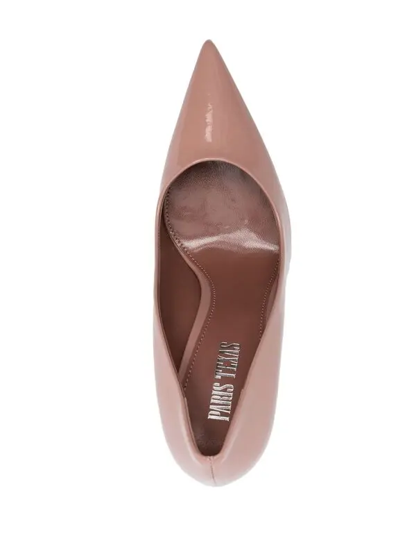 Paris Texas 105mm Pointed-toe Leather Pumps - Pink