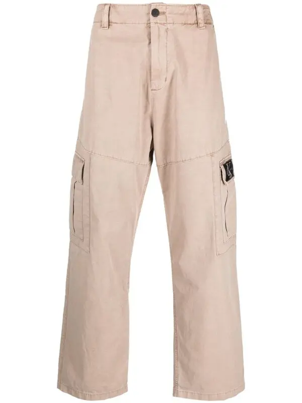 Calvin Klein Straight-leg Cargo Trousers