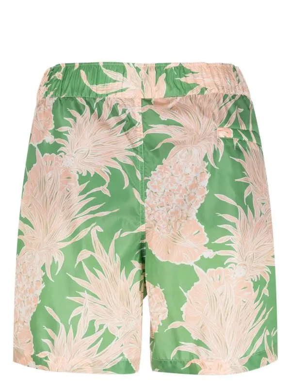 Valentino Garavani Pineapple-print Swim Shorts