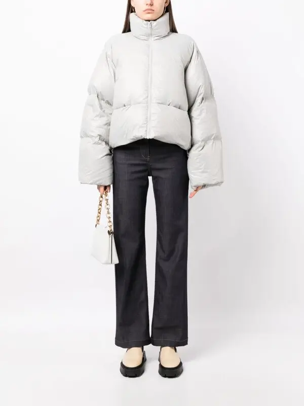 LOW CLASSIC High-neck Puffer Jacket