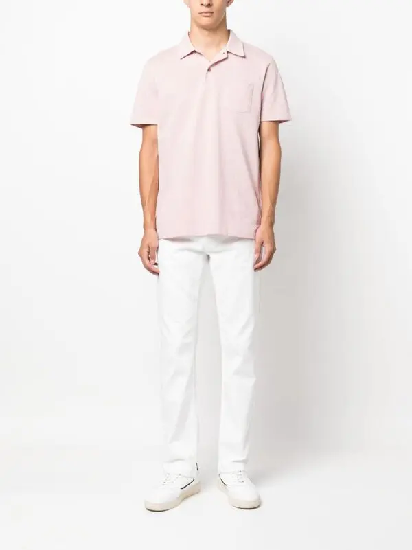 Eleventy Low-rise Tapered Jeans - White