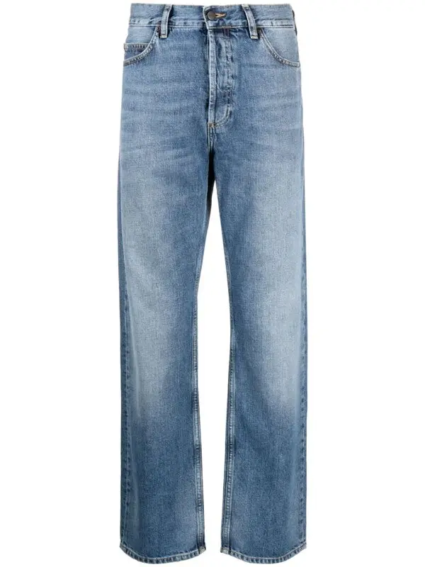 Carhartt Work In Progress Mid-rise Straight-leg Jeans