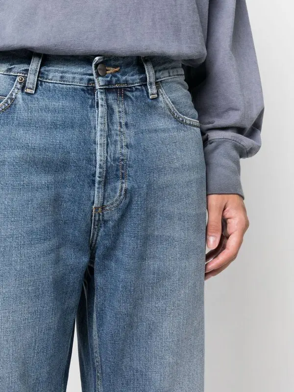 Carhartt Work In Progress Mid-rise Straight-leg Jeans