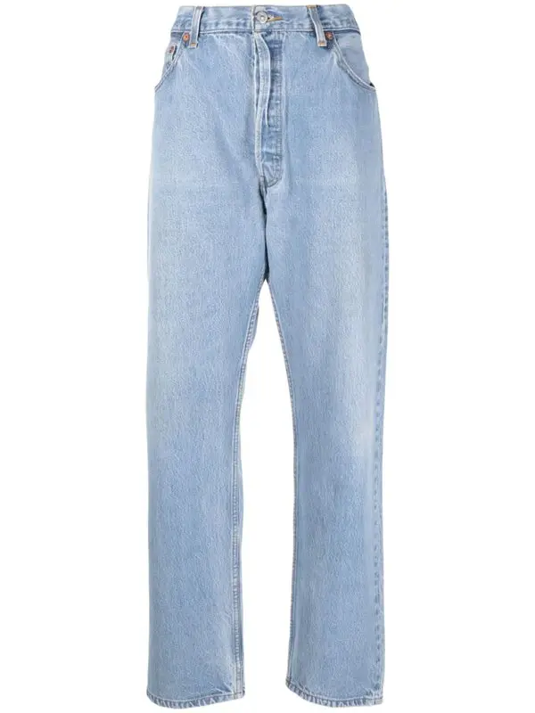 RE/DONE 90s Straight-leg Jeans - Blue