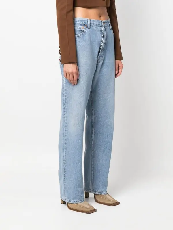 RE/DONE 90s Straight-leg Jeans - Blue