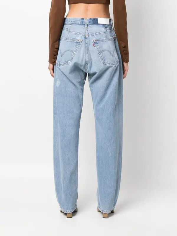 RE/DONE 90s Straight-leg Jeans - Blue