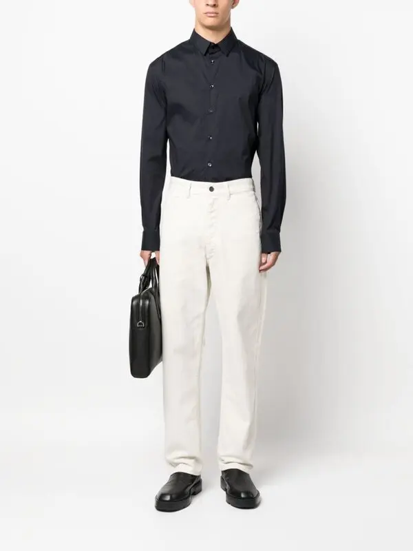 Giorgio Armani Long-sleeved Button-up Shirt