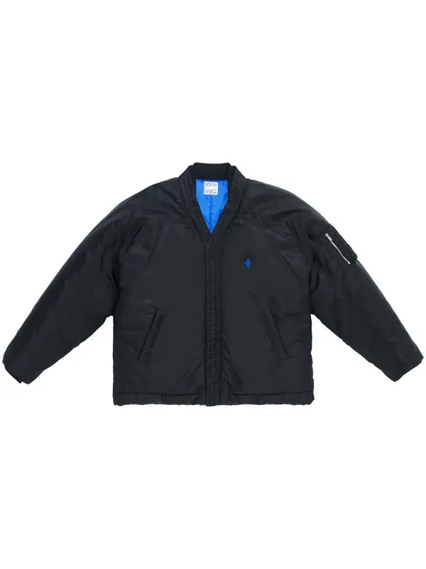 COUNTY OF MILAN Marcelo Burlon Embroidered-logo Lightweight Bomber Jacket