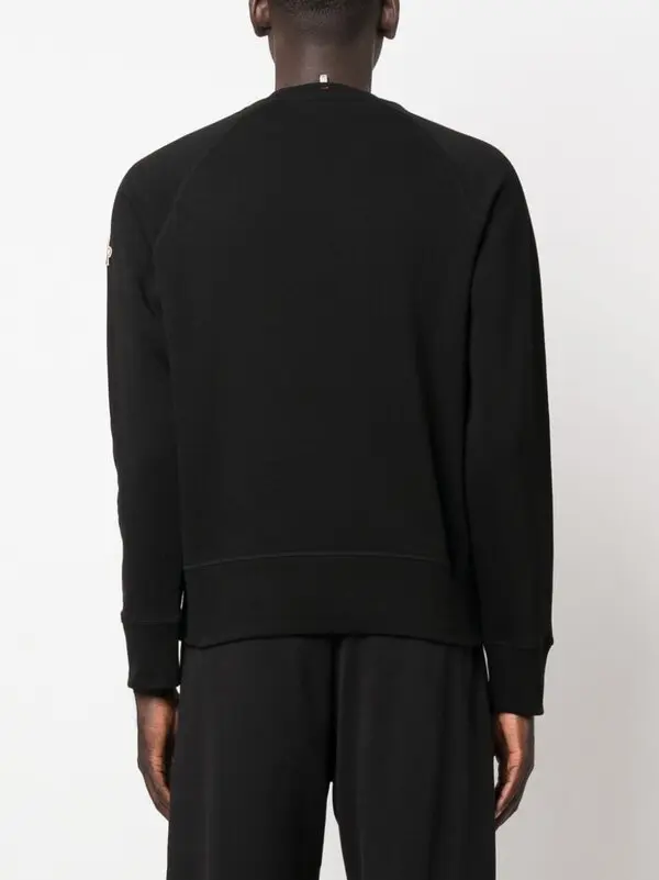 Moncler Logo-embroidered Cotton Sweatshirt
