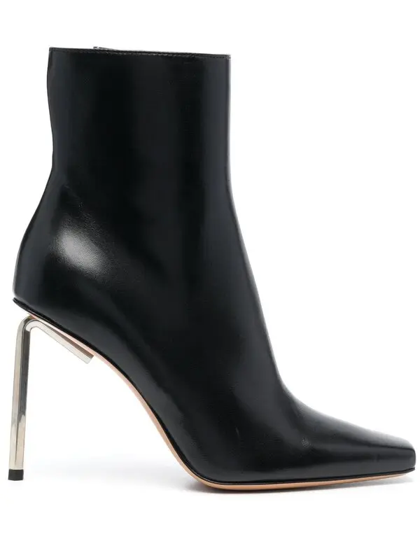 Off-White Allen 100mm Leather Ankle Boots