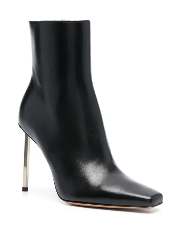 Off-White Allen 100mm Leather Ankle Boots