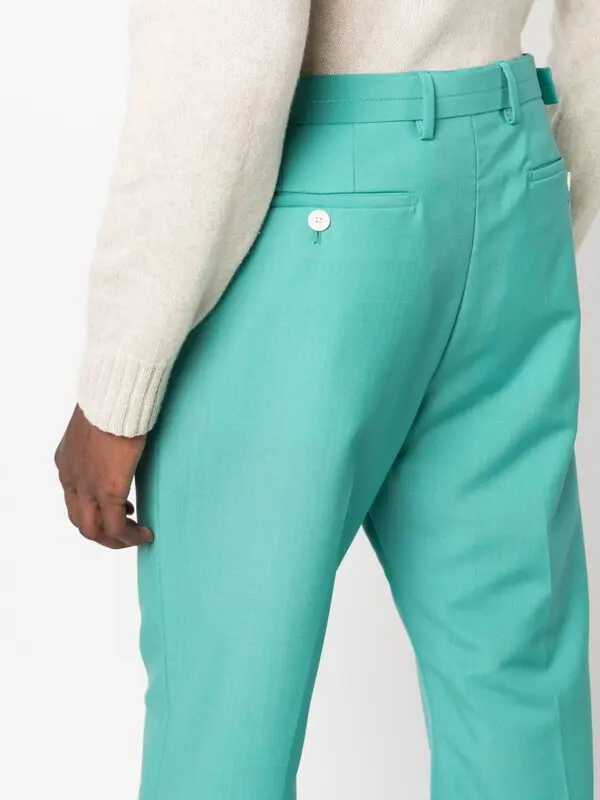 LANVIN Belted Straight-leg Trousers