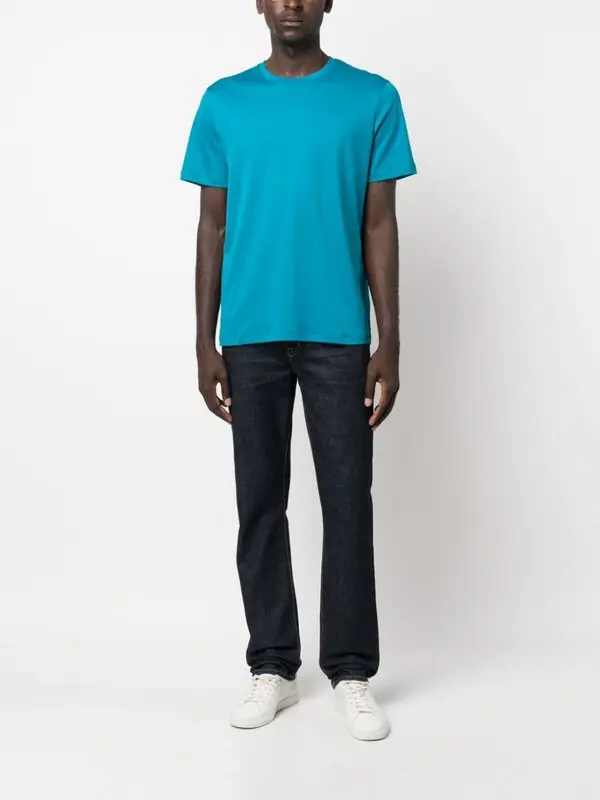 Herno Logo-embroidered Cotton T-shirt