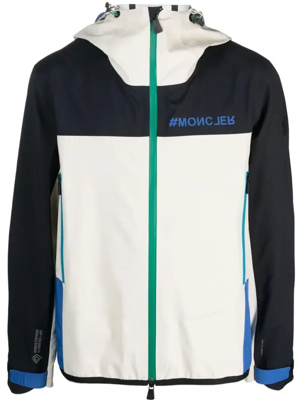 Moncler Granges Logo-print Hooded Windbreaker