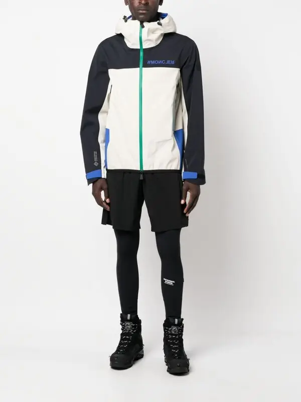 Moncler Granges Logo-print Hooded Windbreaker