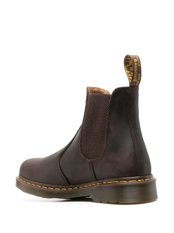 Dr. Martens Leather Chelsea Boots - Brown