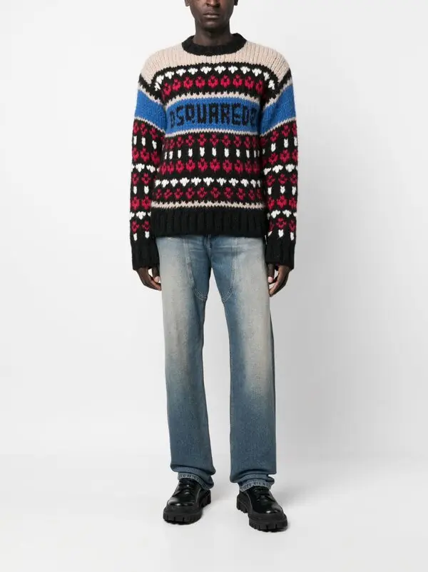 Dsquared2 Intarsia-knit Jumper