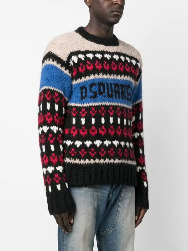 Dsquared2 Intarsia-knit Jumper