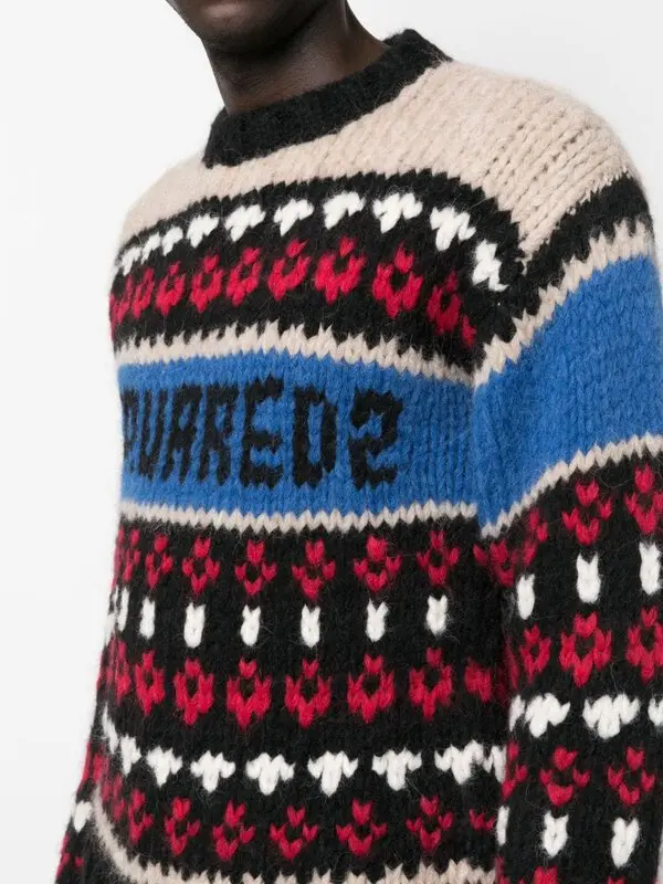 Dsquared2 Intarsia-knit Jumper