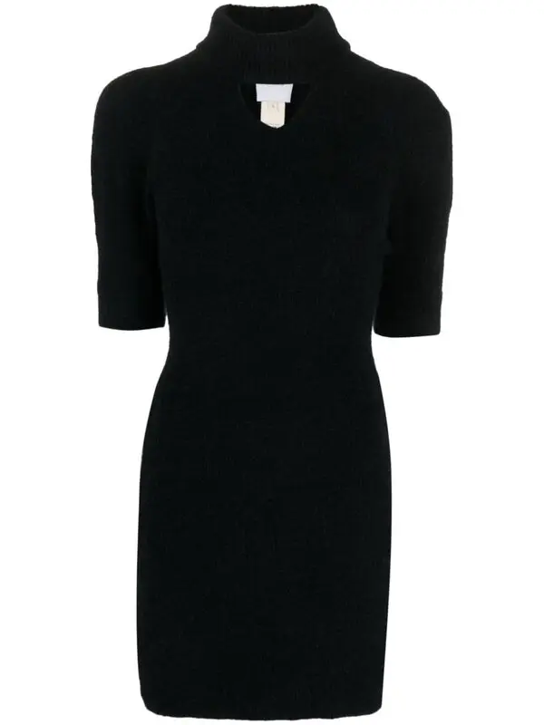 PATOU Alpaca-blend Minidress