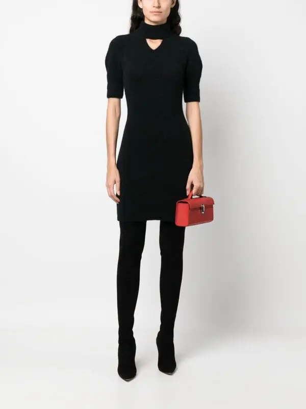 PATOU Alpaca-blend Minidress