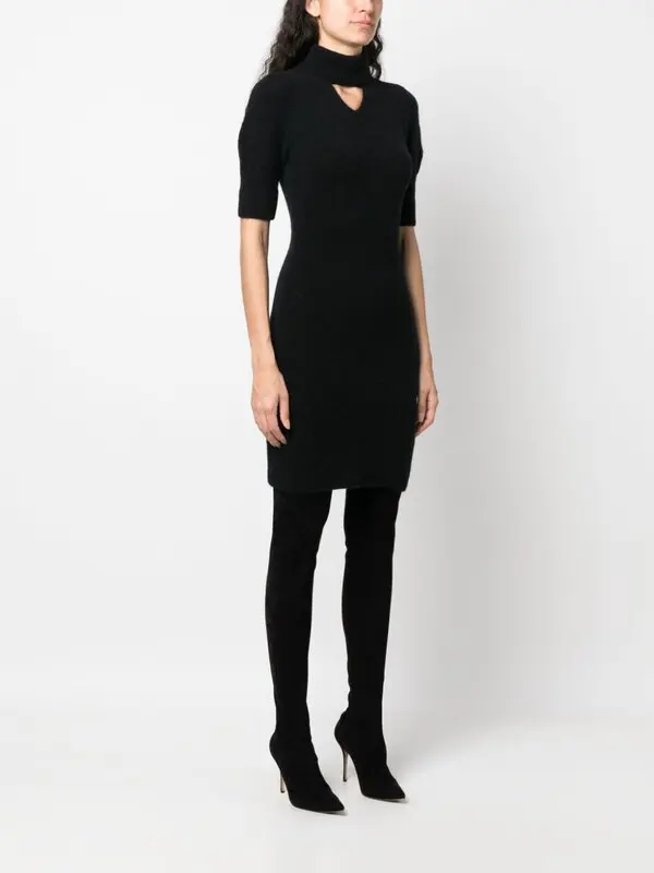 PATOU Alpaca-blend Minidress