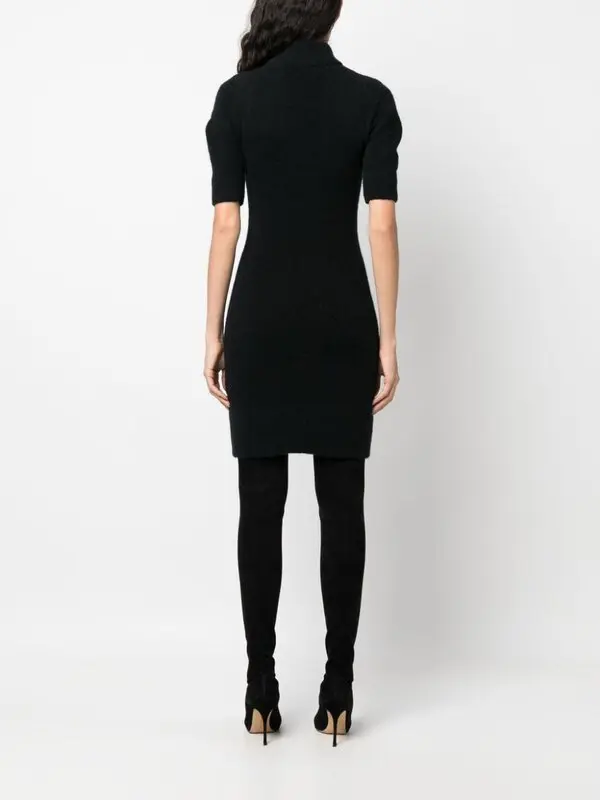 PATOU Alpaca-blend Minidress