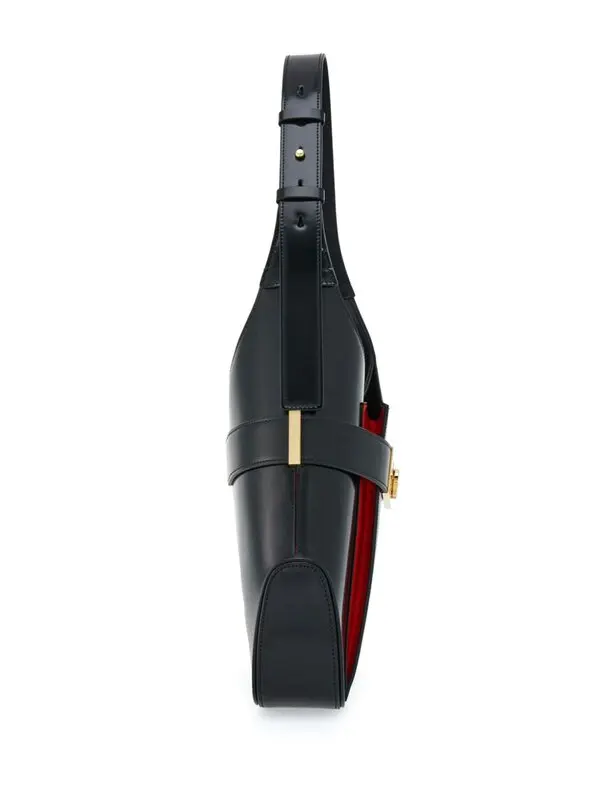 FERRAGAMO Hobo Shoulder Bag - Black