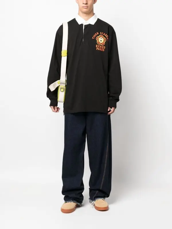 Kenzo Tiger Academy Cotton Polo Shirt